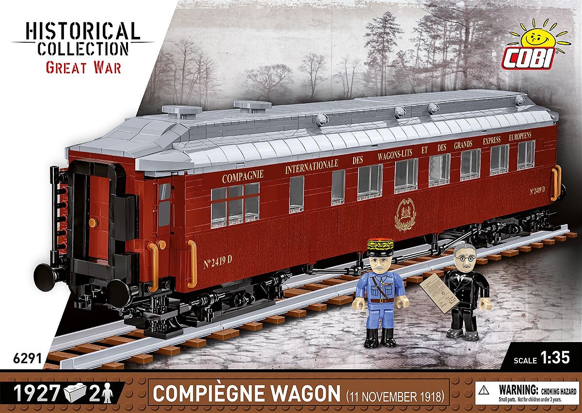 Compiègne Wagon (11 November 1918) (COBI-6291) \ World War I \ Cobi.eu